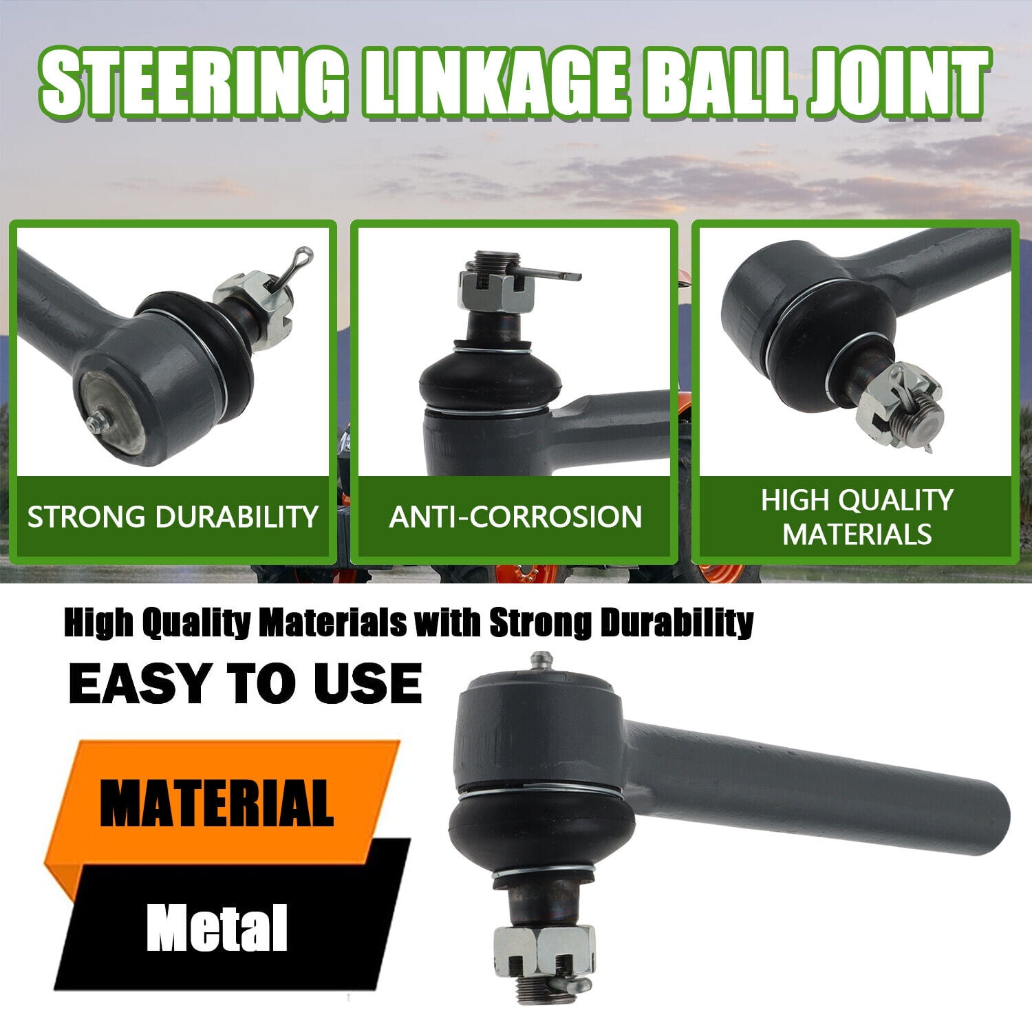 Steering Linkage Ball Joint for Kubota Tractor M126X M135X M8540DTC ...