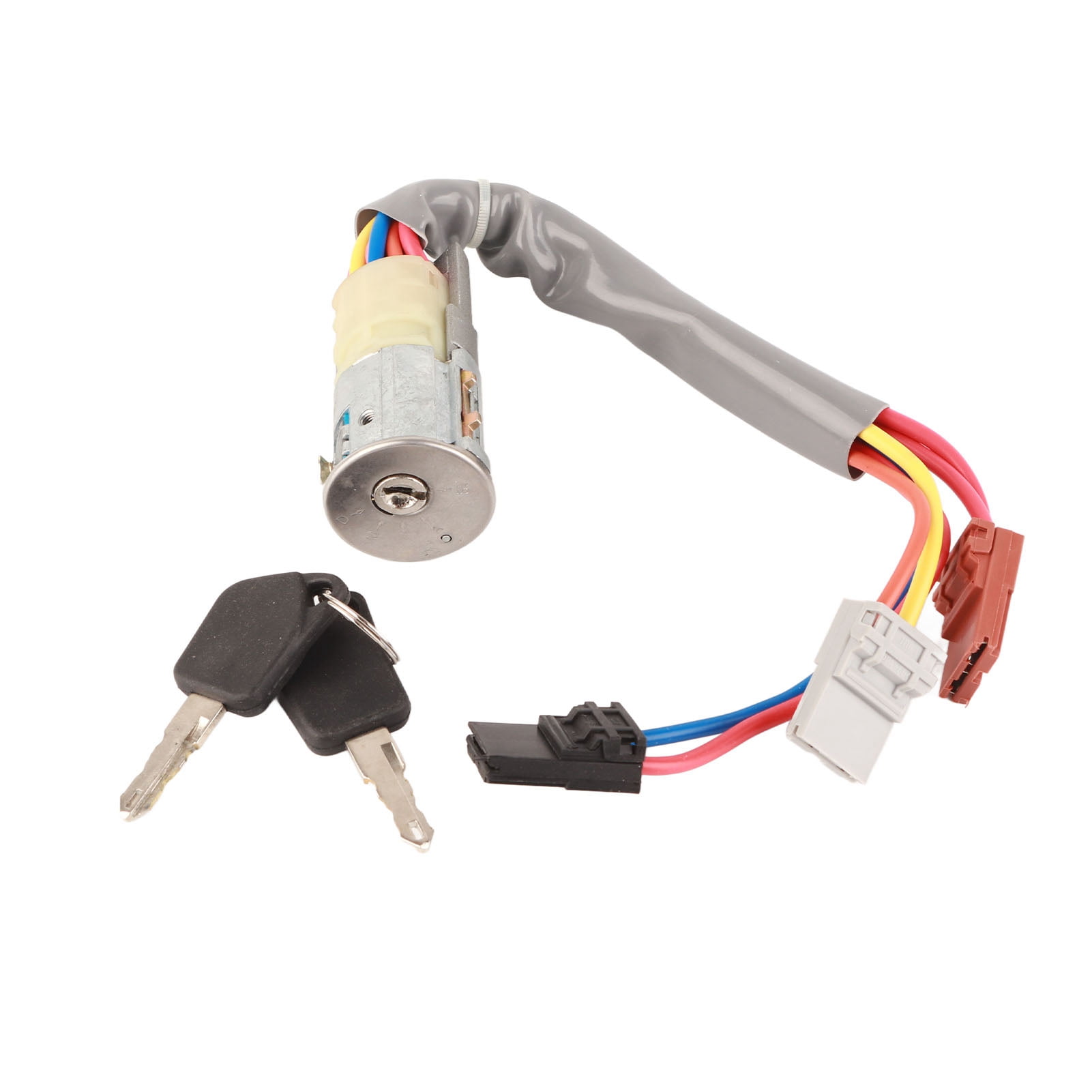 Steering Lock Ignition Switch 416299 Key Set Replacement for Peugeot ...