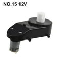 Steering Motor Gearbox 6V 12V for Children\S Electric Car, Kids Ride On ...