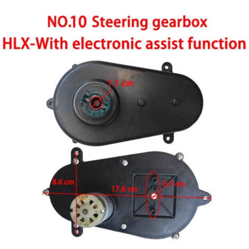 Steering Motor Gearbox 6V 12V For Children\'S Electric Car, Kids Ride ...