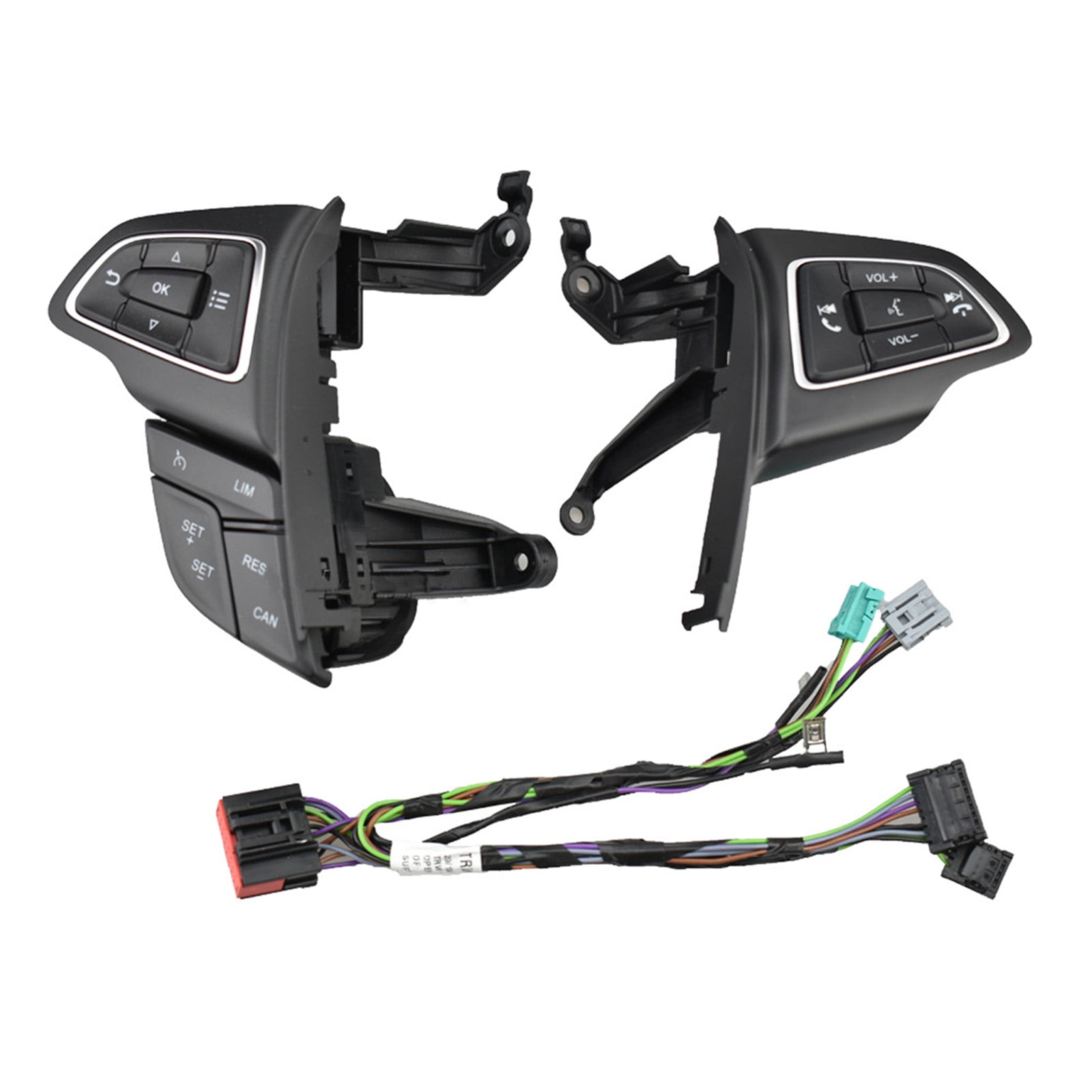 Steering Wheel Audio Volume Cruise Control Switch Button For Ford Focus ...