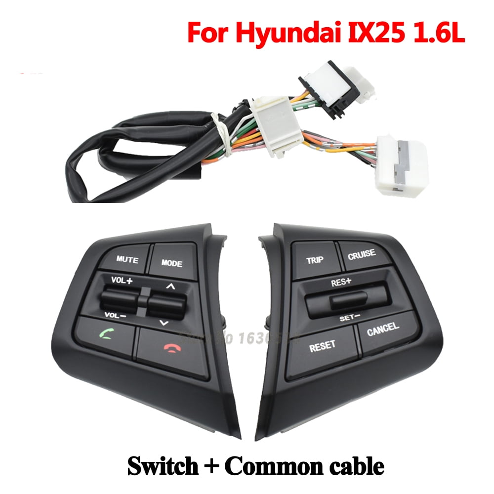 Steering Wheel Button Cruise Control Bluetooth Switch For CRETA 1.6L ...