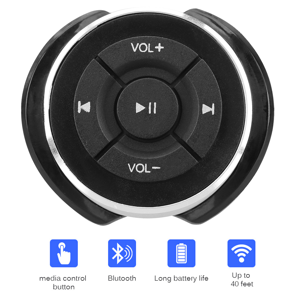 Steering Wheel Button Multi-function Universal Wireless Controller Car ...