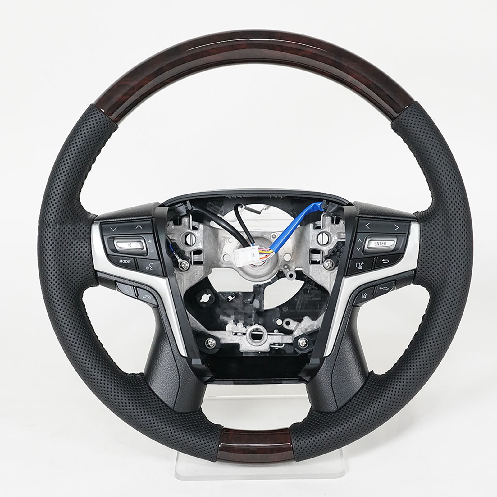 Steering Wheel Carbon Fiber Real Leather for Toyota Land Cruiser LC200 ...