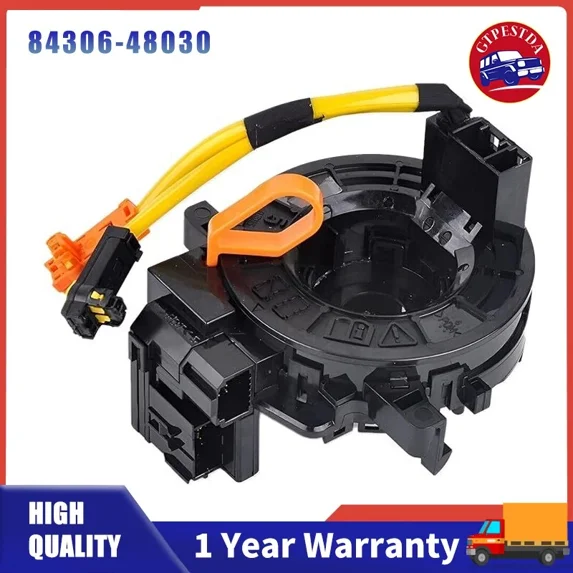 Steering Wheel Clock Spring Spiral Cable Assy 843060E010/84306-48030 ...