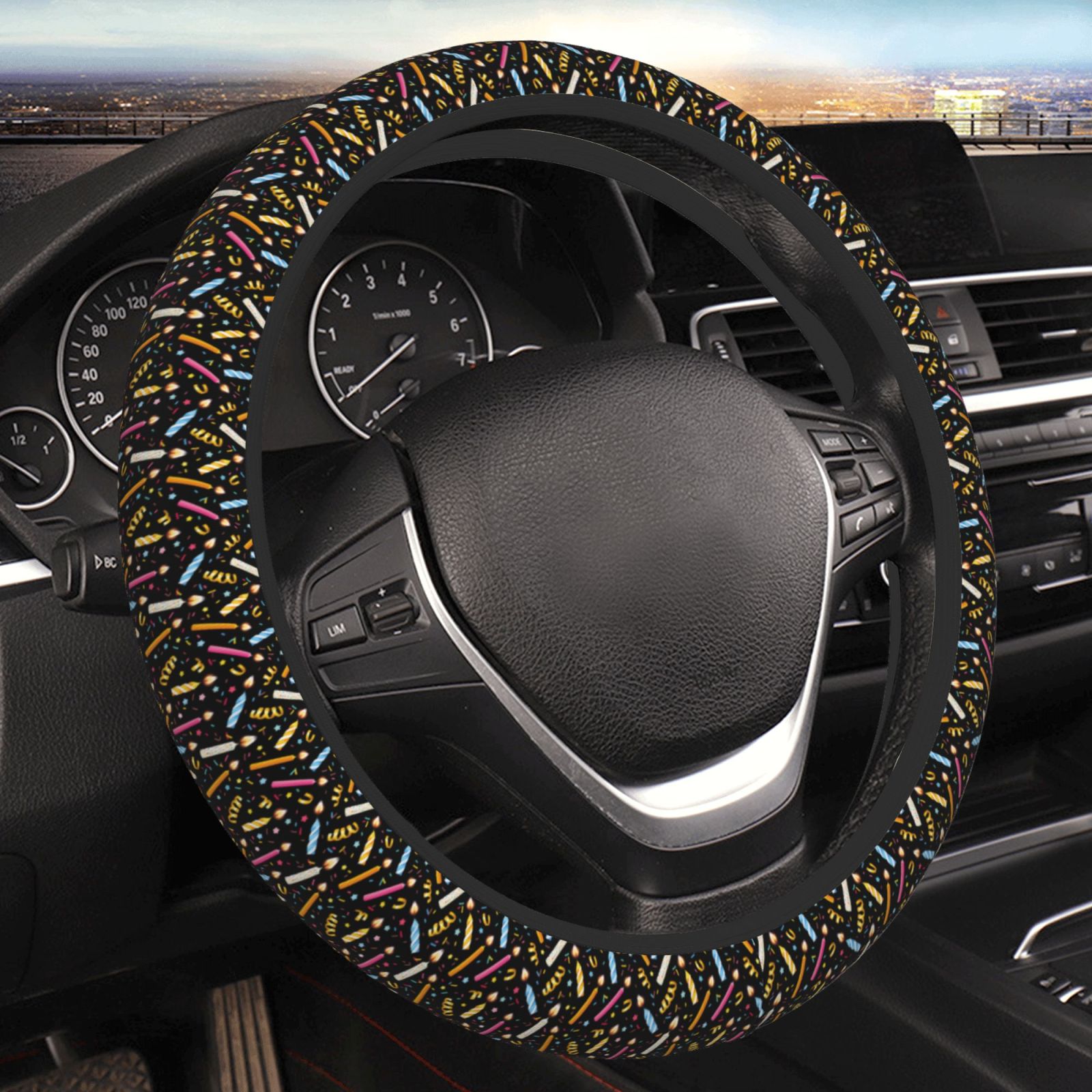 Steering Wheel Cover, cute cartoon pattern Cute Car Steering Wheel ...