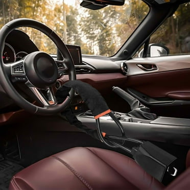 Hyper Tough Anti-Theft Steering Wheel Lock, Red, Black, Model 7867 ...