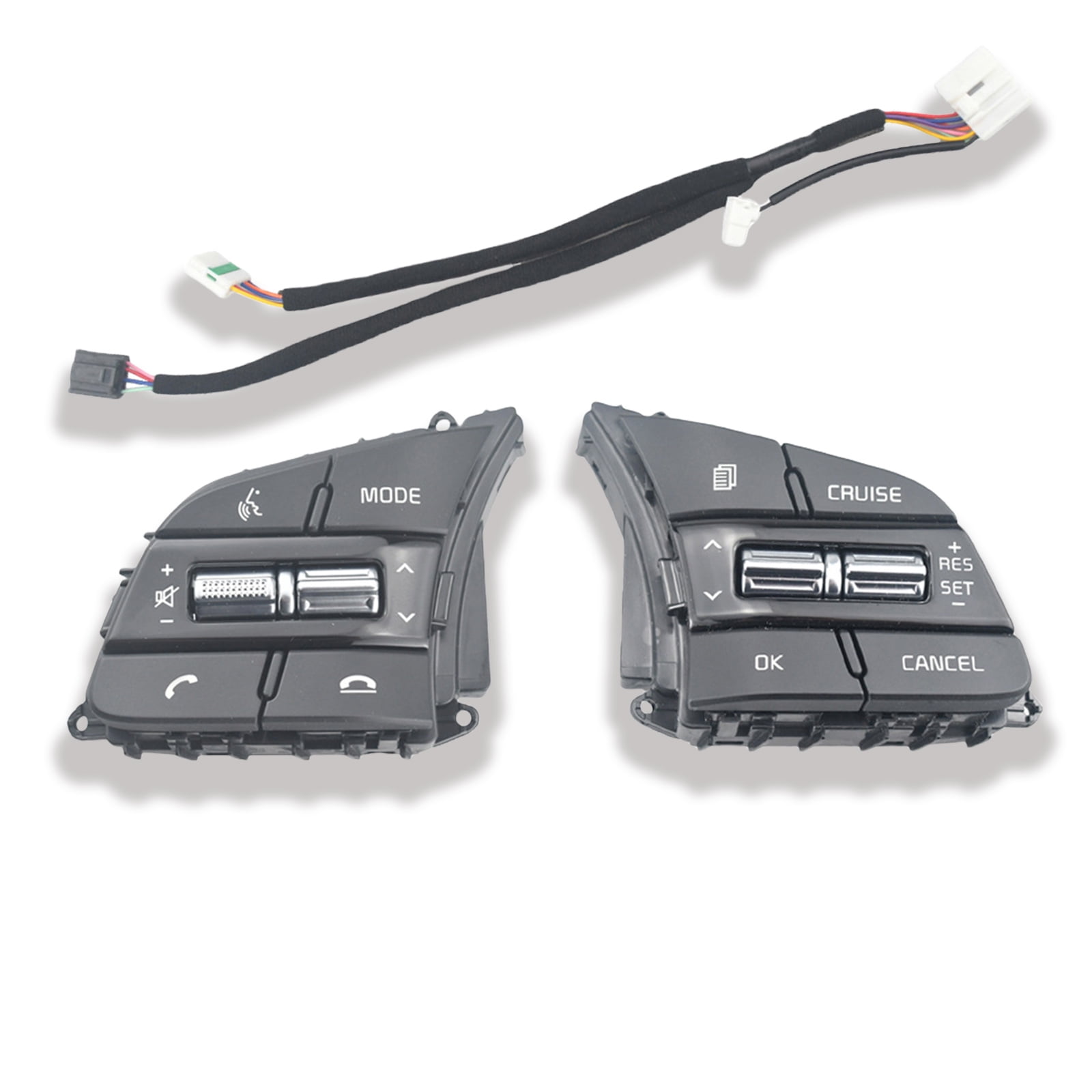 Steering Wheel Mounted Cruise Control Switch Button Kit, Fit For Kia K3 ...