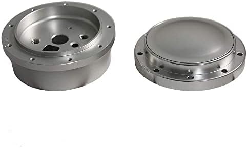 Steering Wheel Short Adapter 9 bolt and Horn Button Satin Compatible ...