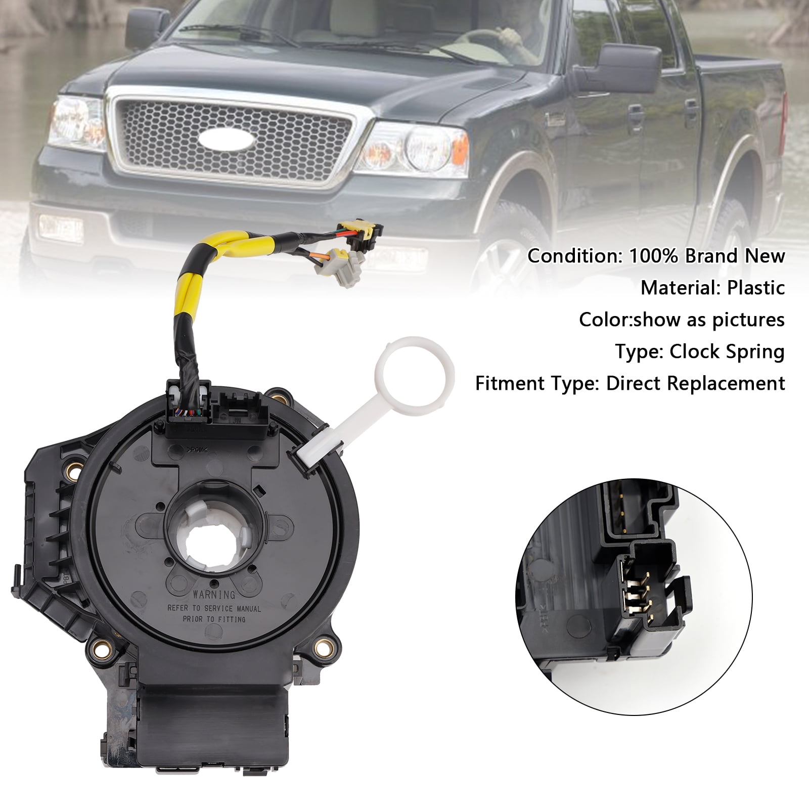 Steering Wheel Spiral Cable Clock Spring 8L3Z-14A664-A For Ford F-150 ...