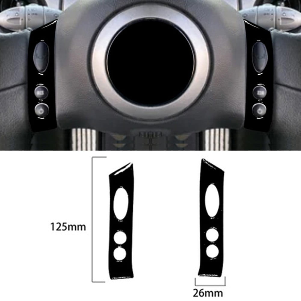 Steering Wheel Switch Button Panel Cover Sticker For Mini For Cooper ...