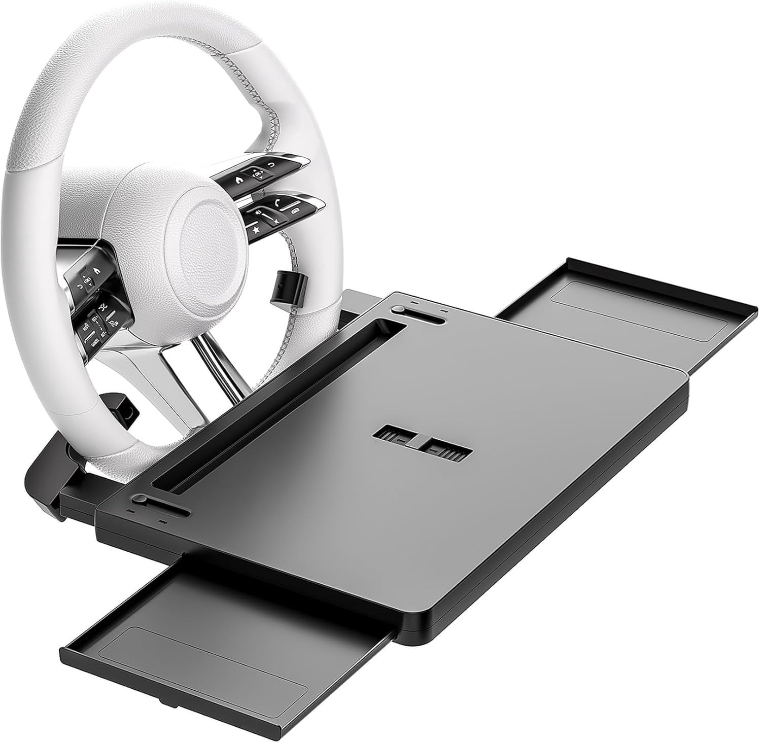 Steering Wheel Tray Desk with Expandable Trays, Steering Wheel Table ...