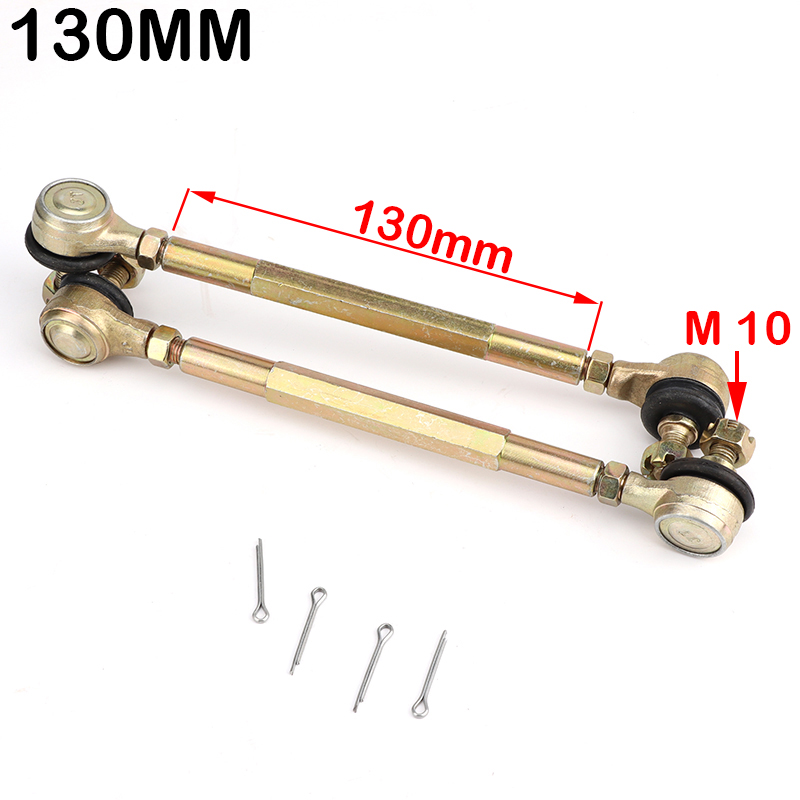 Steering shaft threaded rod, 100mm-190mm m10 with 4-wheel ball joint ...