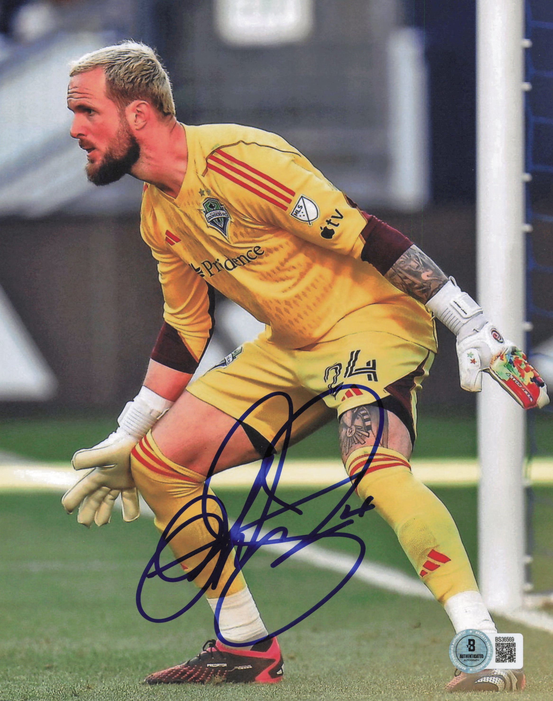 Stefan Frei Autographed 8x10 Photo Seattle Sounders Beckett BAS QR # ...