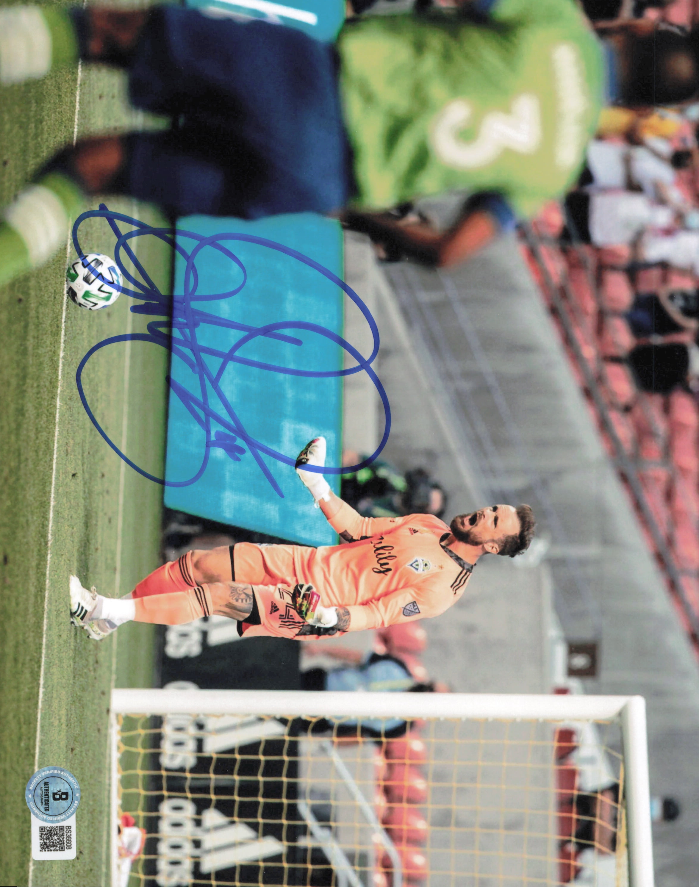 Stefan Frei Autographed 8x10 Photo Seattle Sounders Beckett BAS QR # ...