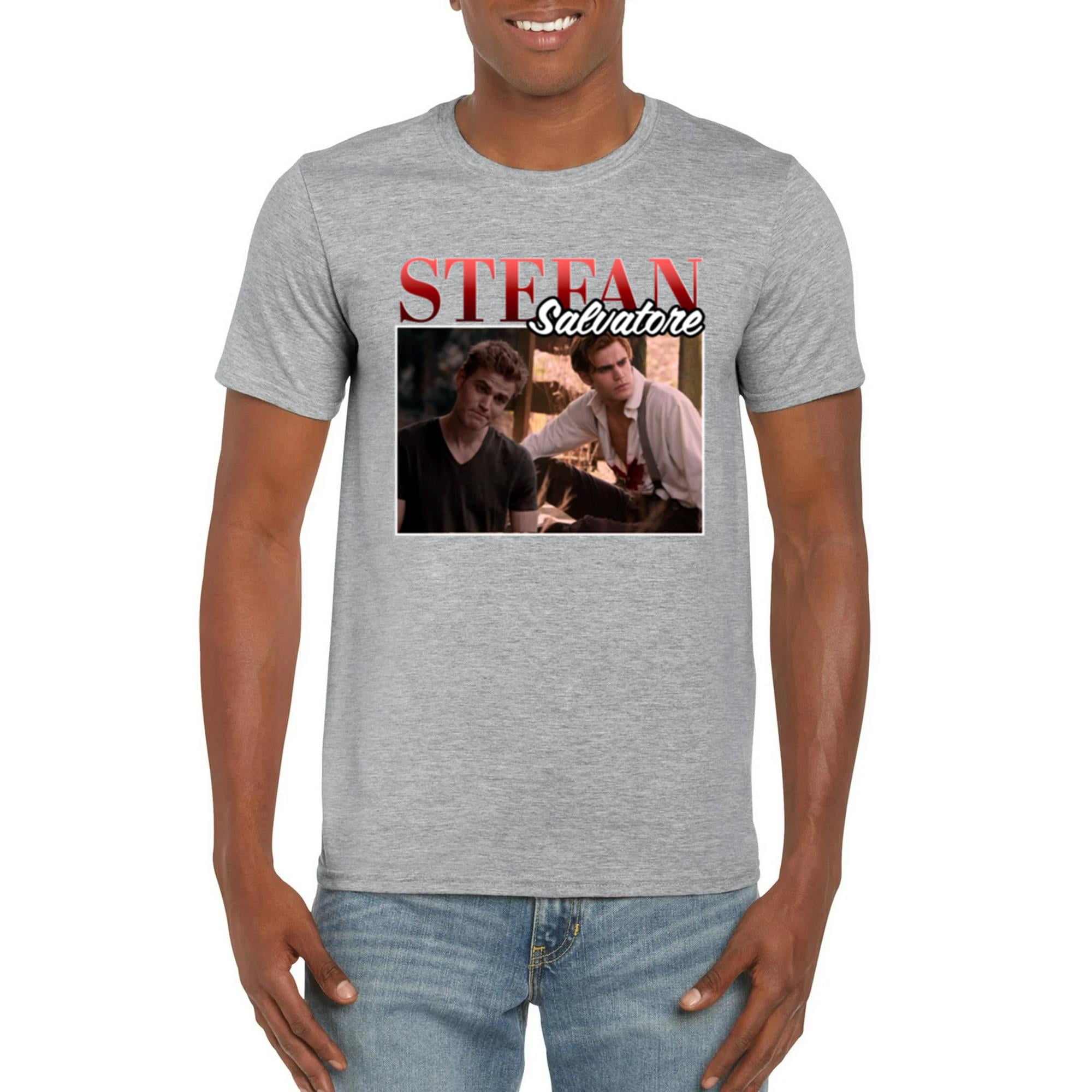 Stefan Salvatore 90s Style Nostalgic TV Show T Shirt, for men & women ...