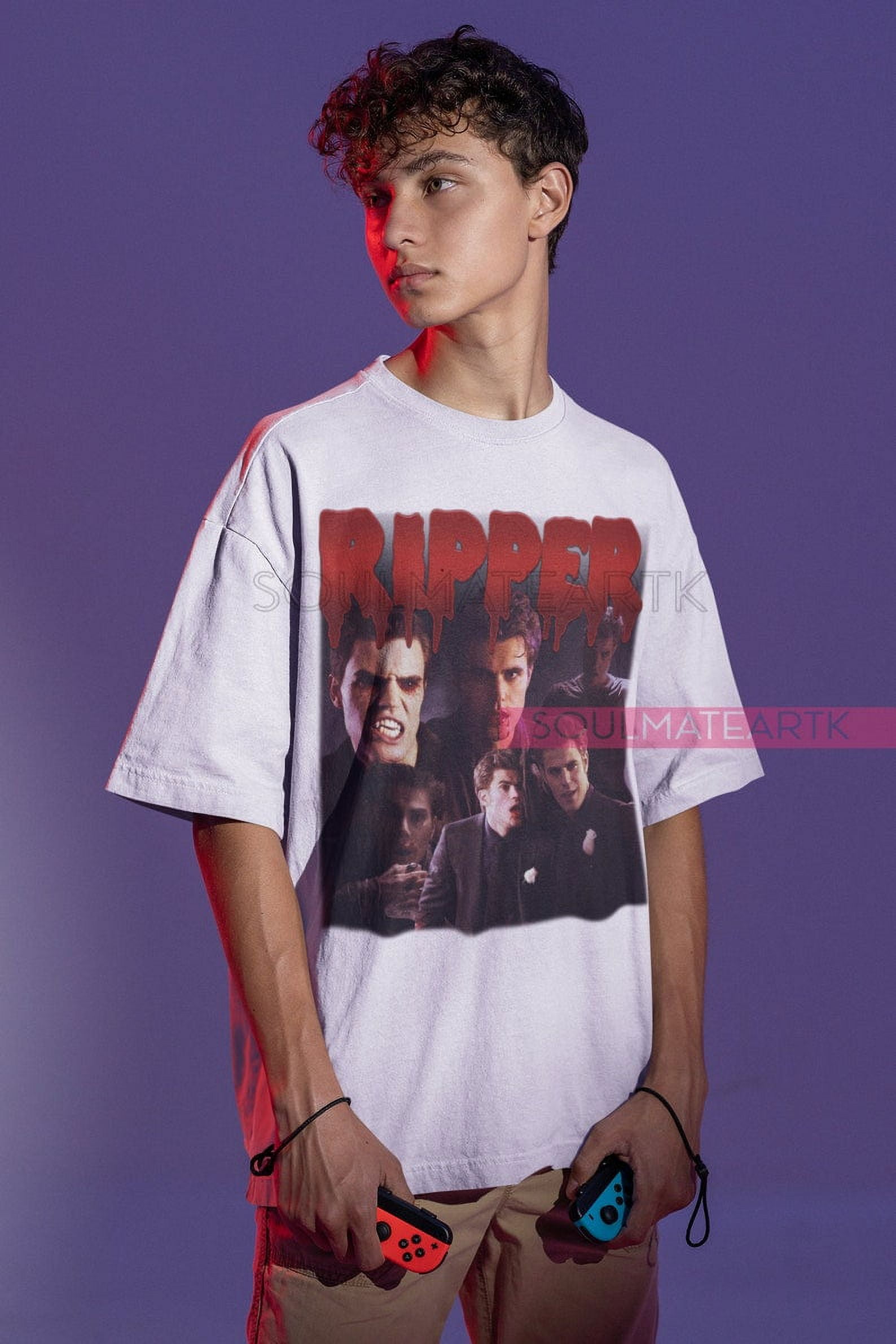 Stefan Salvatore Shirt, Stefan Salvatore Tshirt, Ripper , Stefan ...