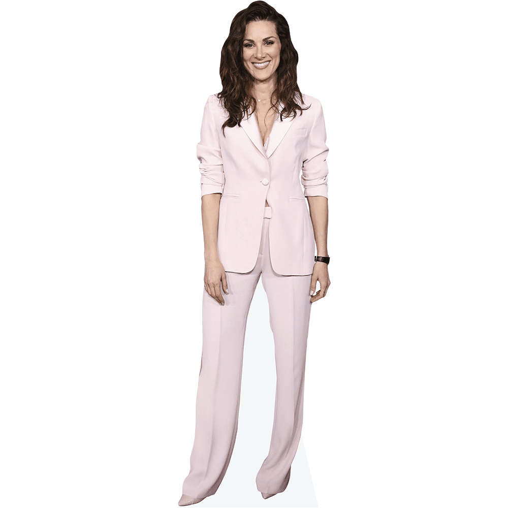 Stefania Spampinato (Pink Suit) Mini Cardboard Cutout Standee - Walmart.com