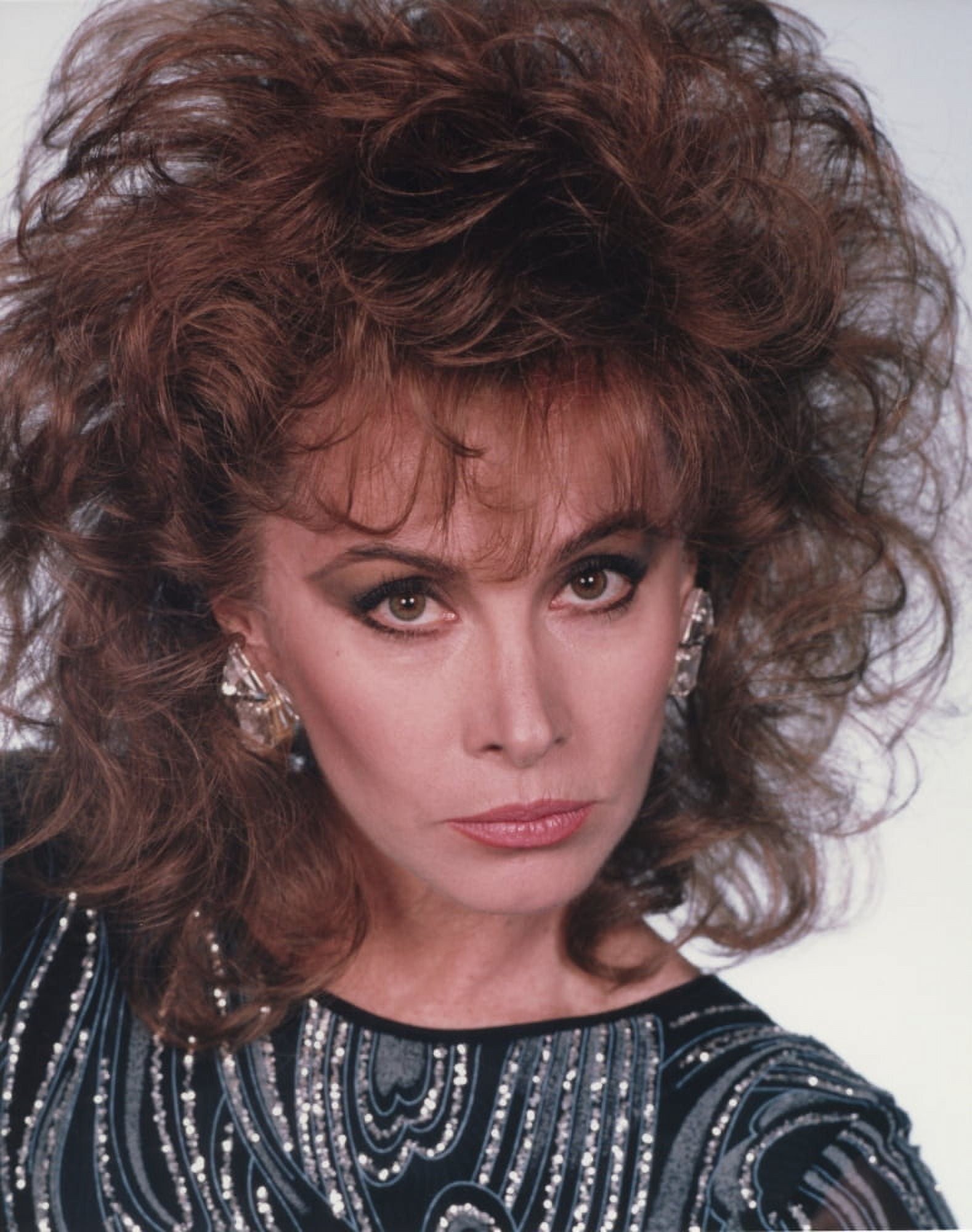 Stefanie Powers Looking Serious in Close Up Portrait Photo Print (24 x ...