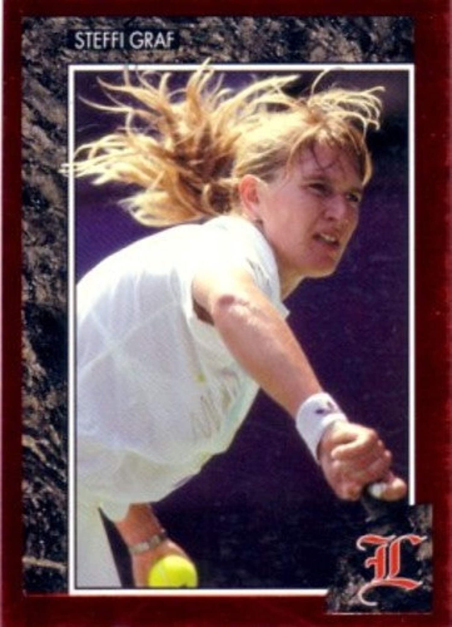 Steffi Graf 1992 Legends Magazine tennis card (trimmed) - Walmart.com