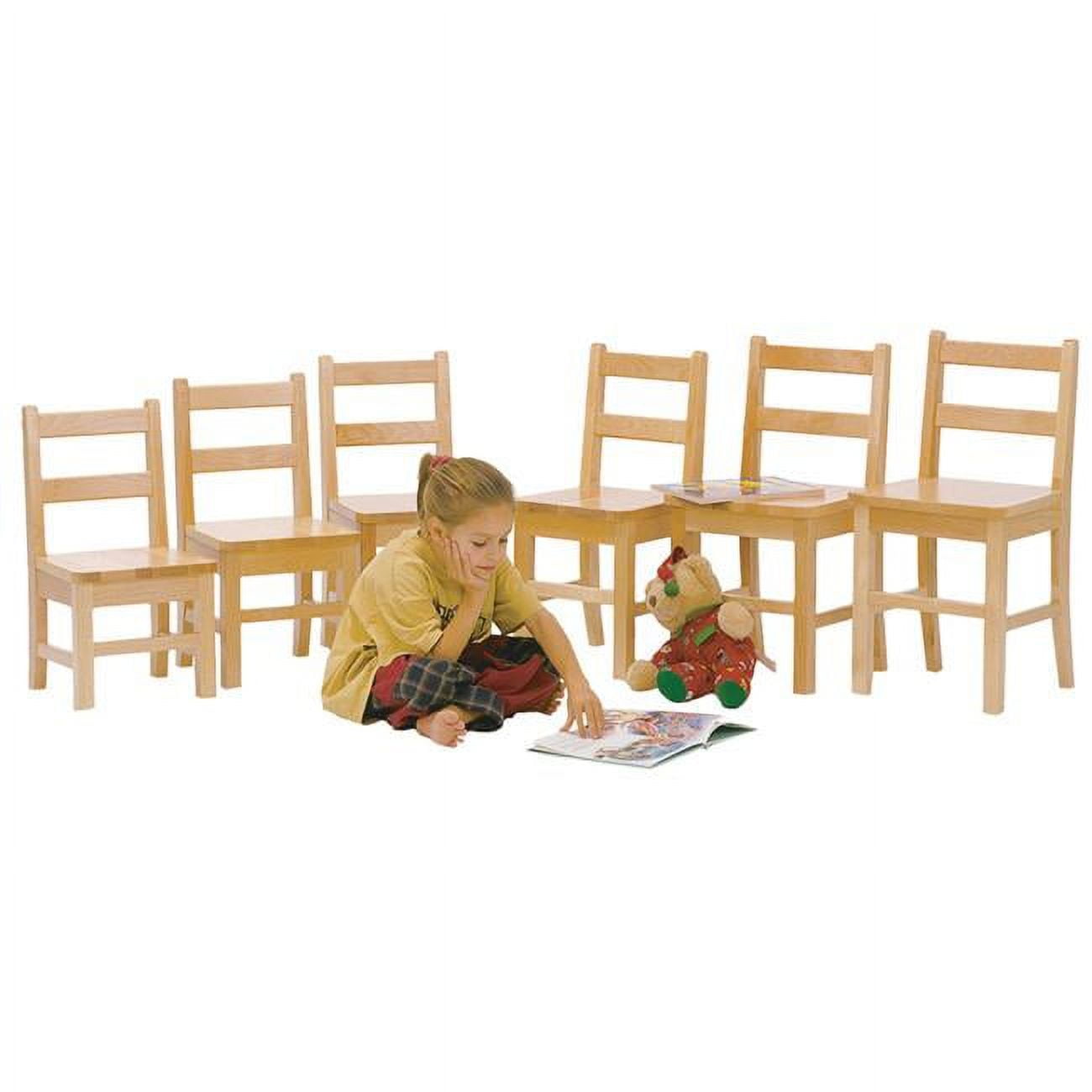 Steffy Wood Products SWP71-11 11 in. Solid Maple Chair - Walmart.com