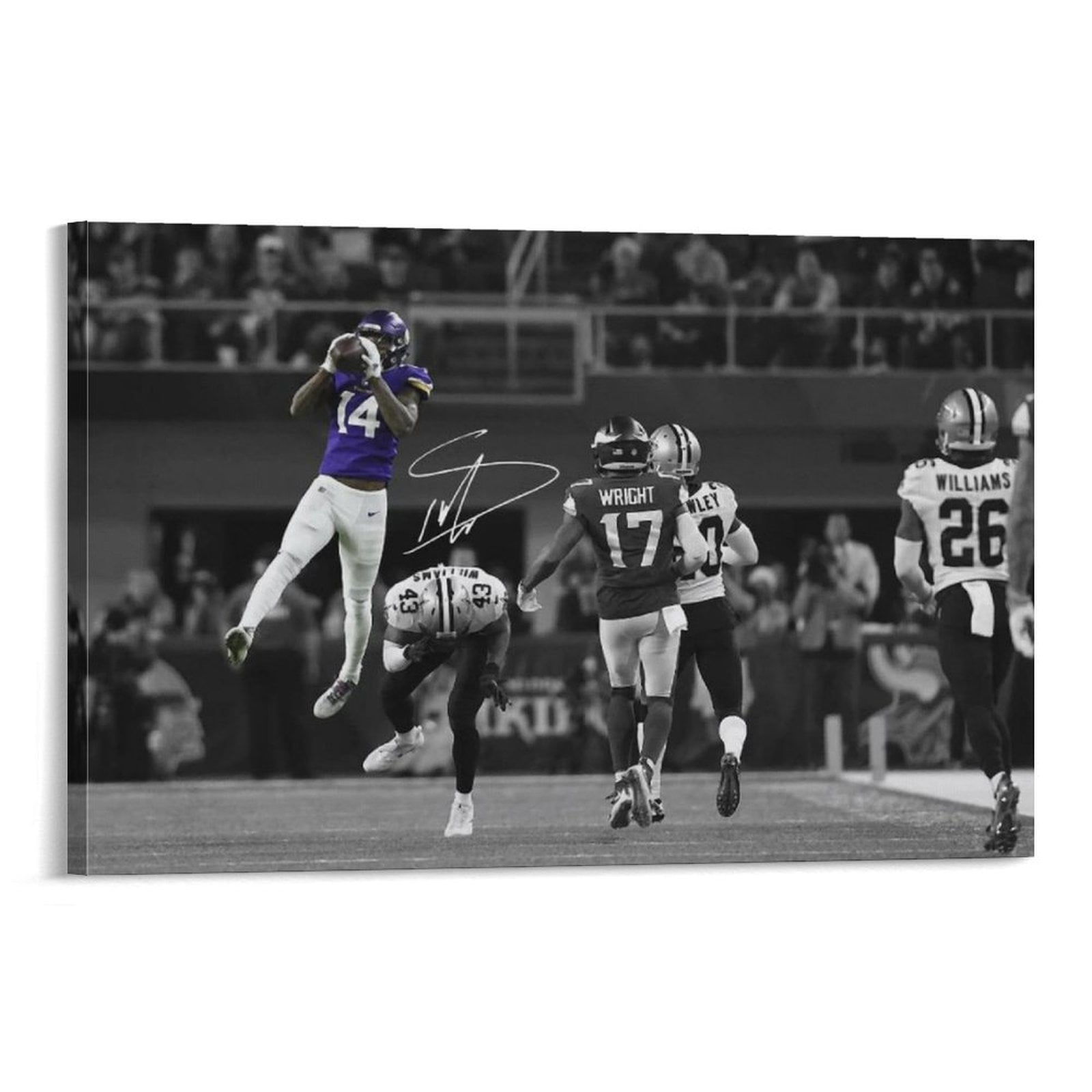 Stefon Diggs Canvas Poster Picture Print Canvas Poster Wall Paint Art ...