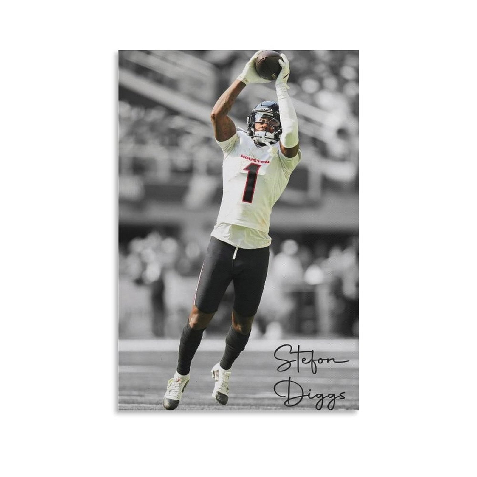 Stefon Diggs Canvas Poster Room Aesthetic Poster Print Art Wall ...