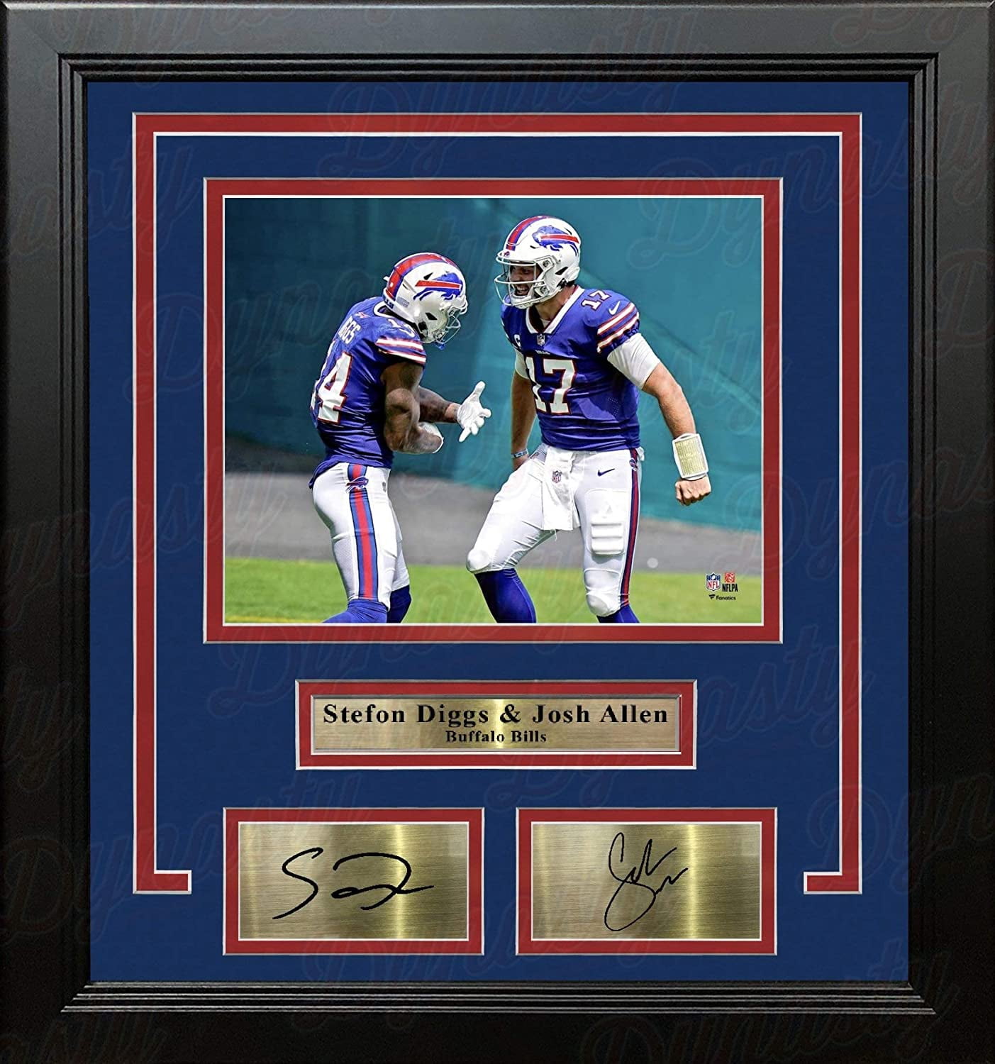 Stefon Diggs & Josh Allen Buffalo Bills 8" x 10" Framed Football Photo ...