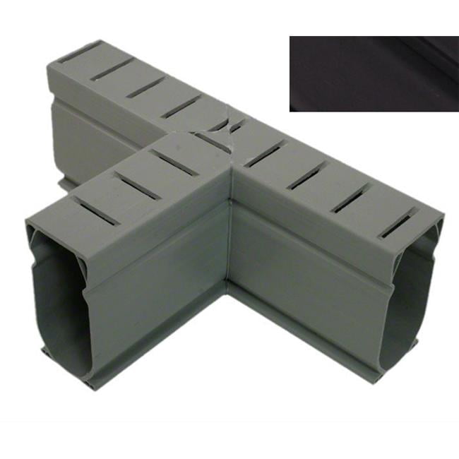 Stegmeier DTB 1.6 in. Deck Drain Tee Fitting, Black - Walmart.com