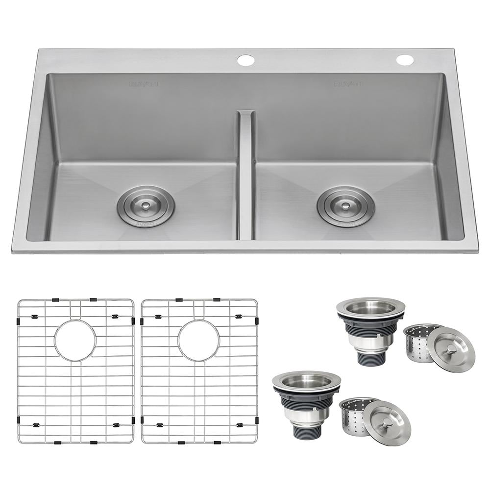 Stegmeier RVH8051 Multicolor Stainless Steel 33 x 22 Inch Square Drop ...