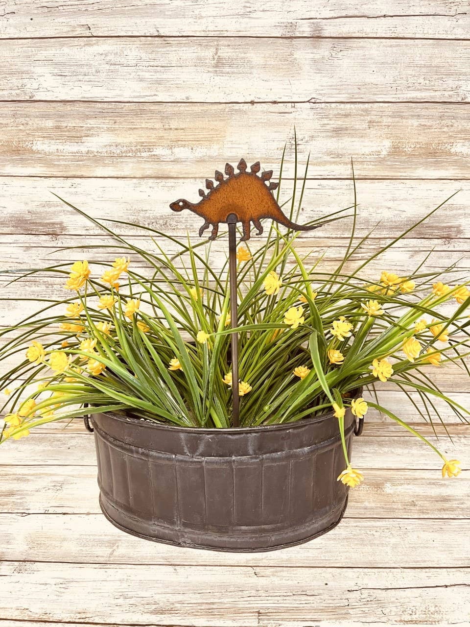 Stegosaurus Dinosaur Plant Stake - Walmart.com