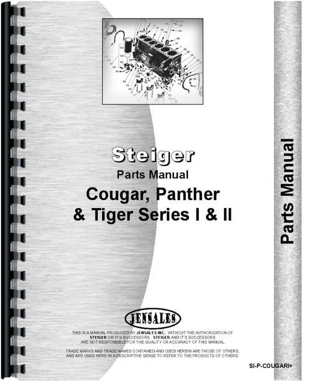 Steiger Cougar Tractor Parts Manual - Walmart.com