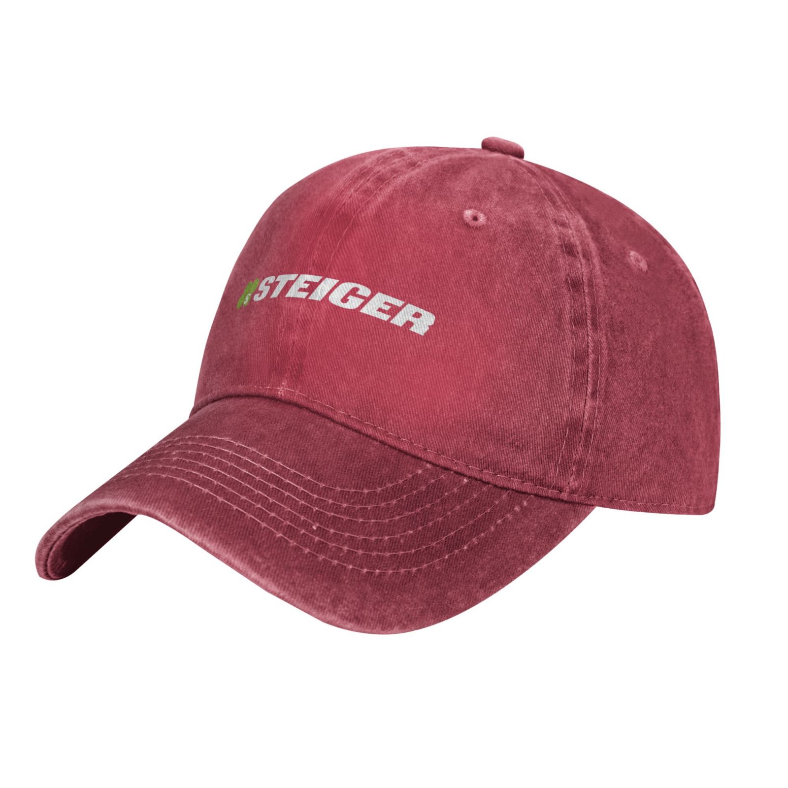 Steiger Logo Men Women Baseball Cap Classic Washed Adjustable Hat Dad ...