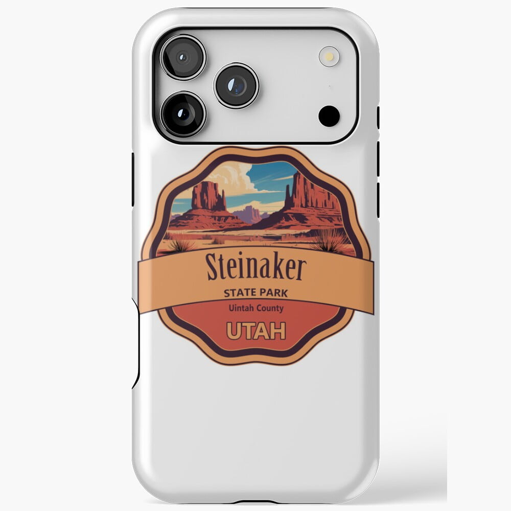 Steinaker State Park Utah Scenic Travel Artwork For iPhone 11-17 Pro ...