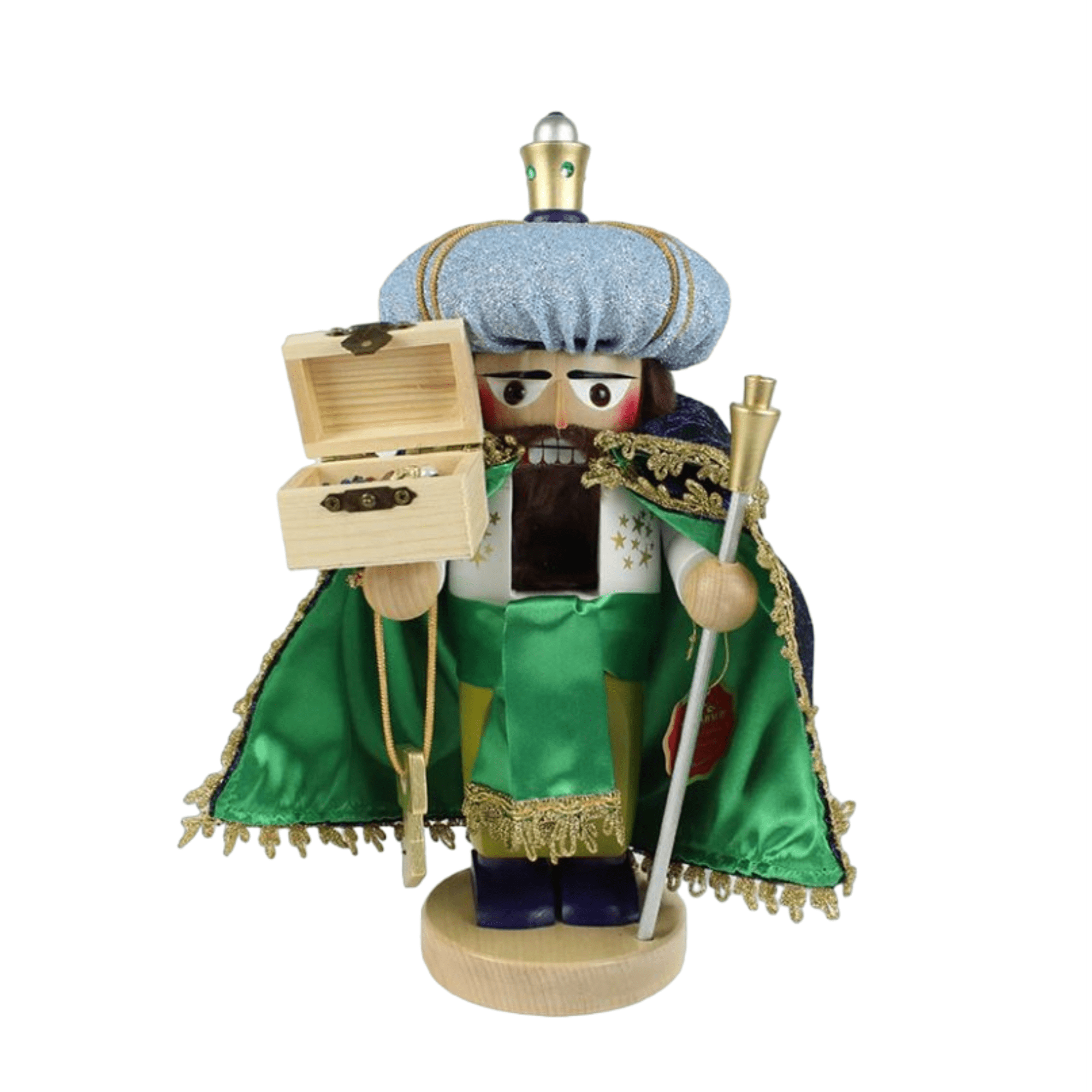 Steinbach Chubby Nutcracker Collection, Caspar , 12" - Walmart.com