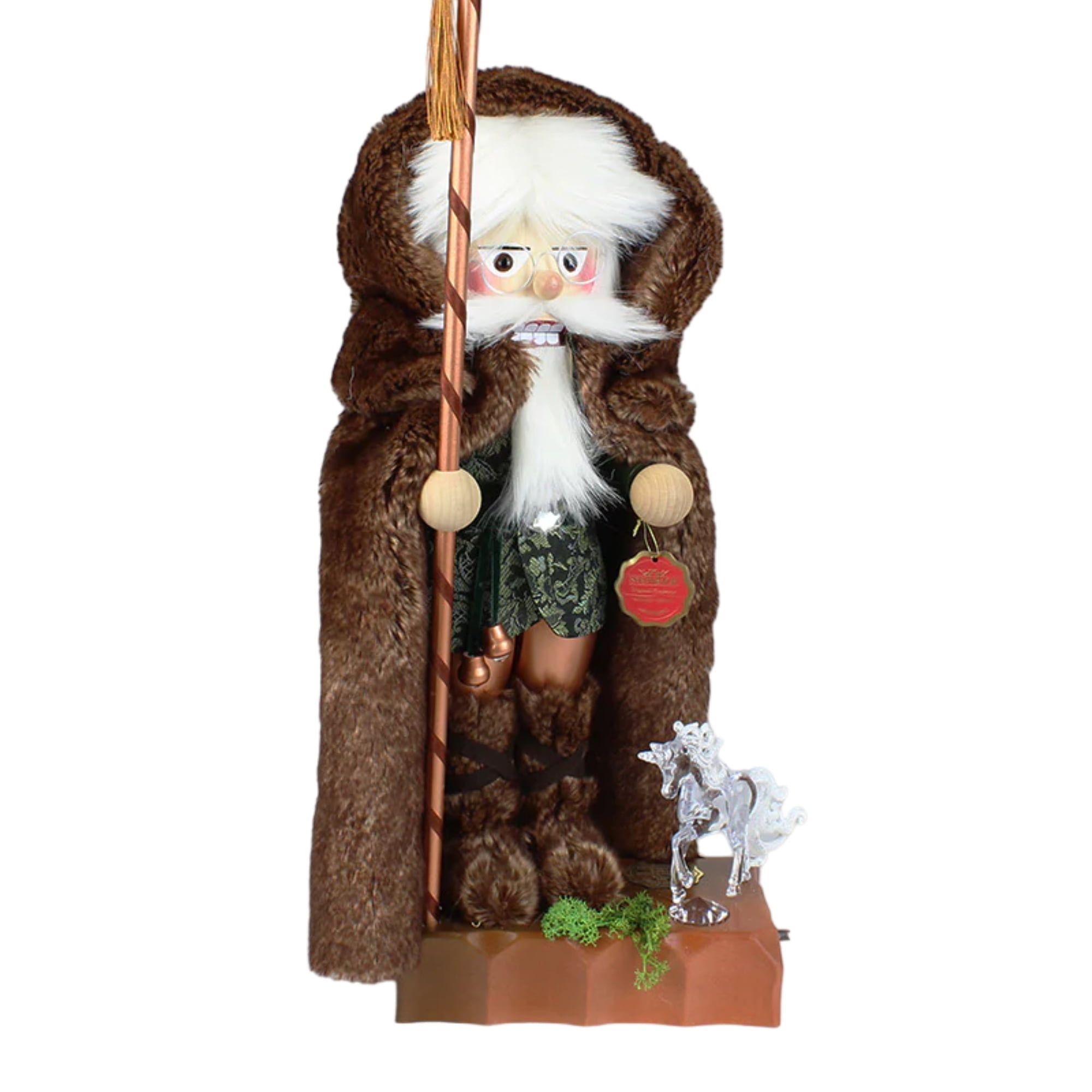 Steinbach Light-Up Wooden Nutcracker, German Christmas Decoration ...