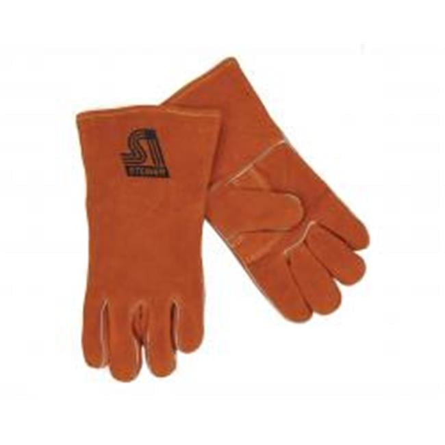Steiner 2119Y Standard Shoulder Split Cowhide Stick Welding Gloves ...