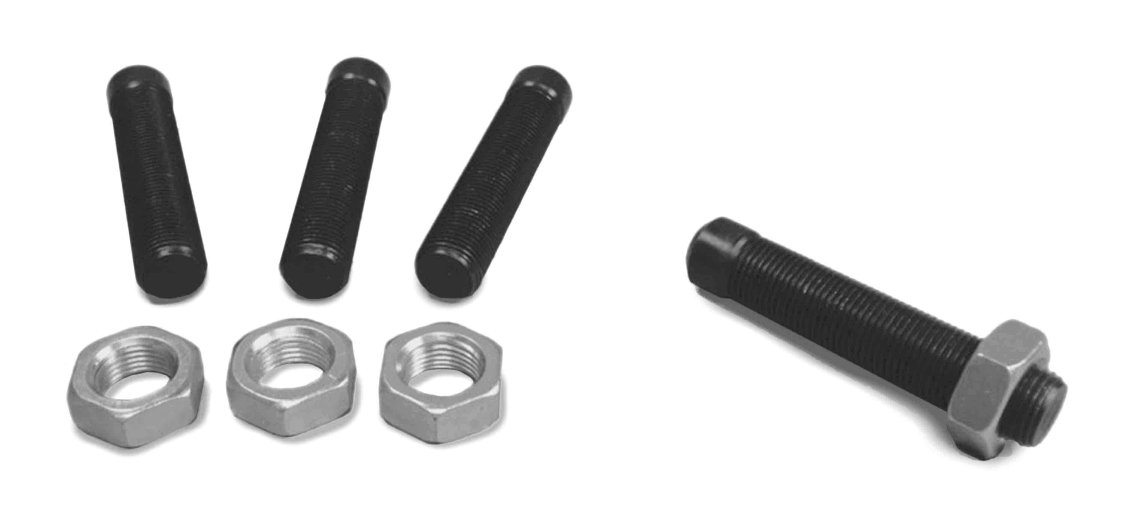 Steinjäger 1/2-20 RH Threaded Stud, Weldable Grade 8 equivalent 4 Pack ...