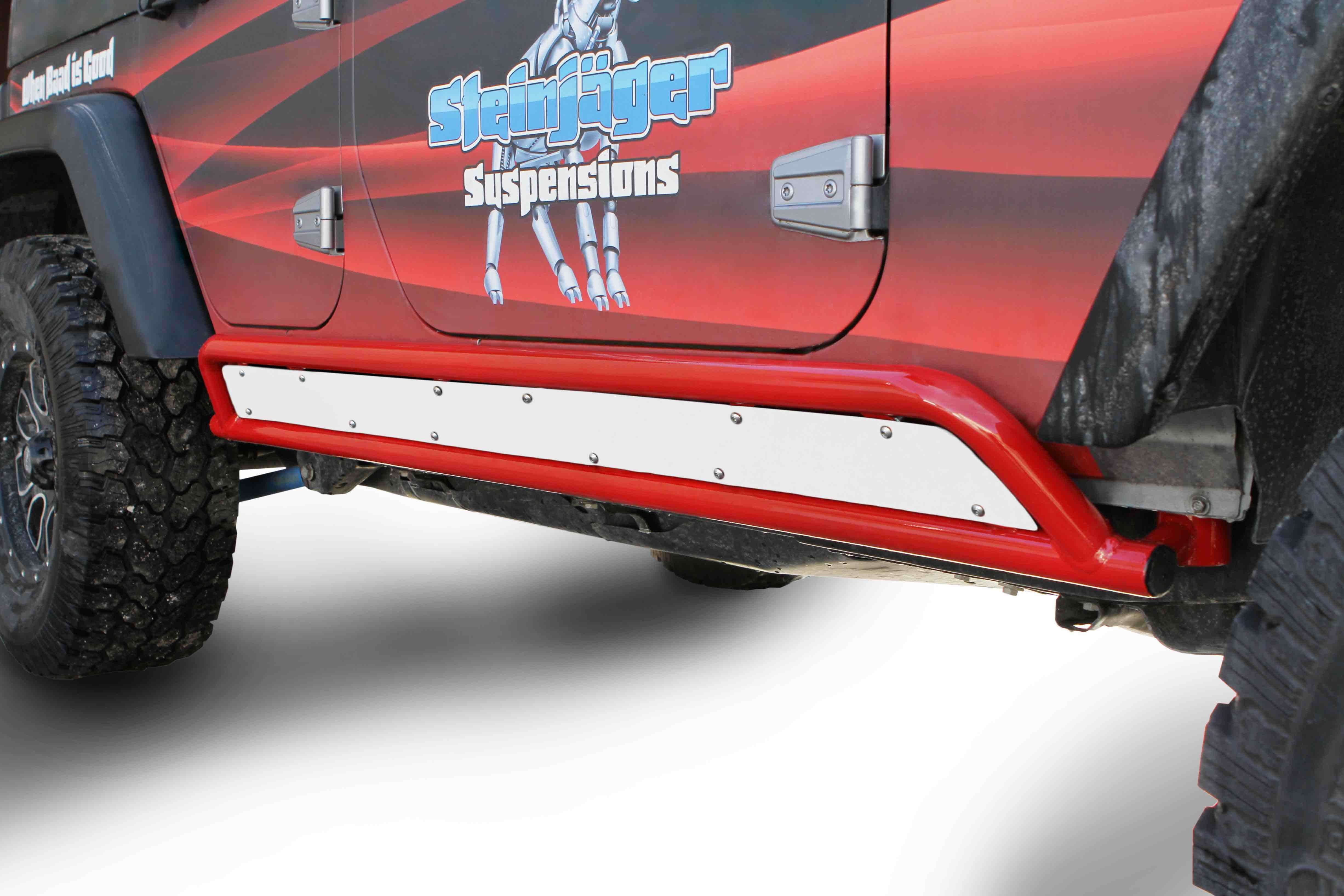 Steinjäger Armor Wrangler JK 2007-2018 Rock Sliders Inserts for 4 Door ...