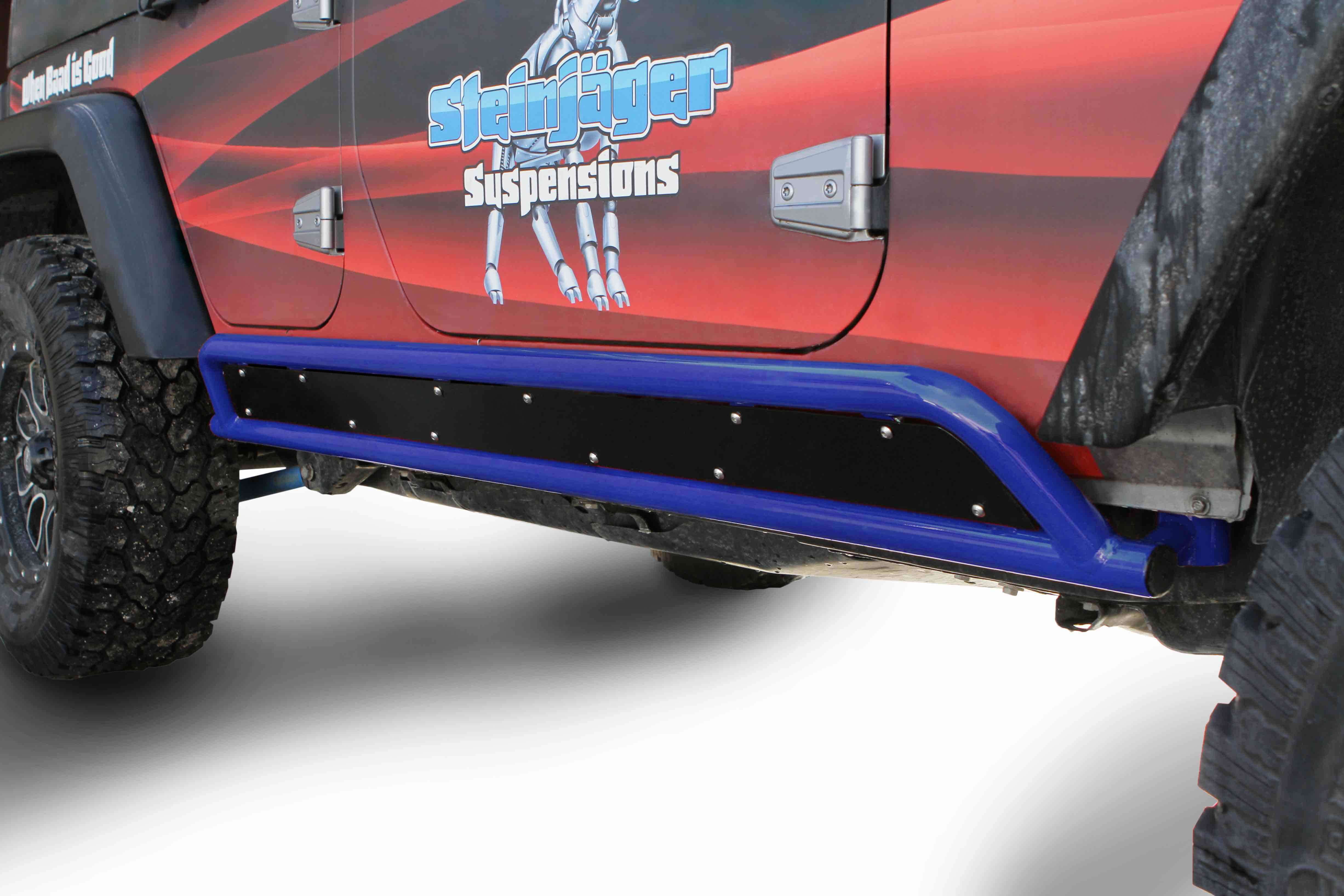 Steinjäger Armor Wrangler JK 2007-2018 Rock Sliders Phantom Frame for 4 ...