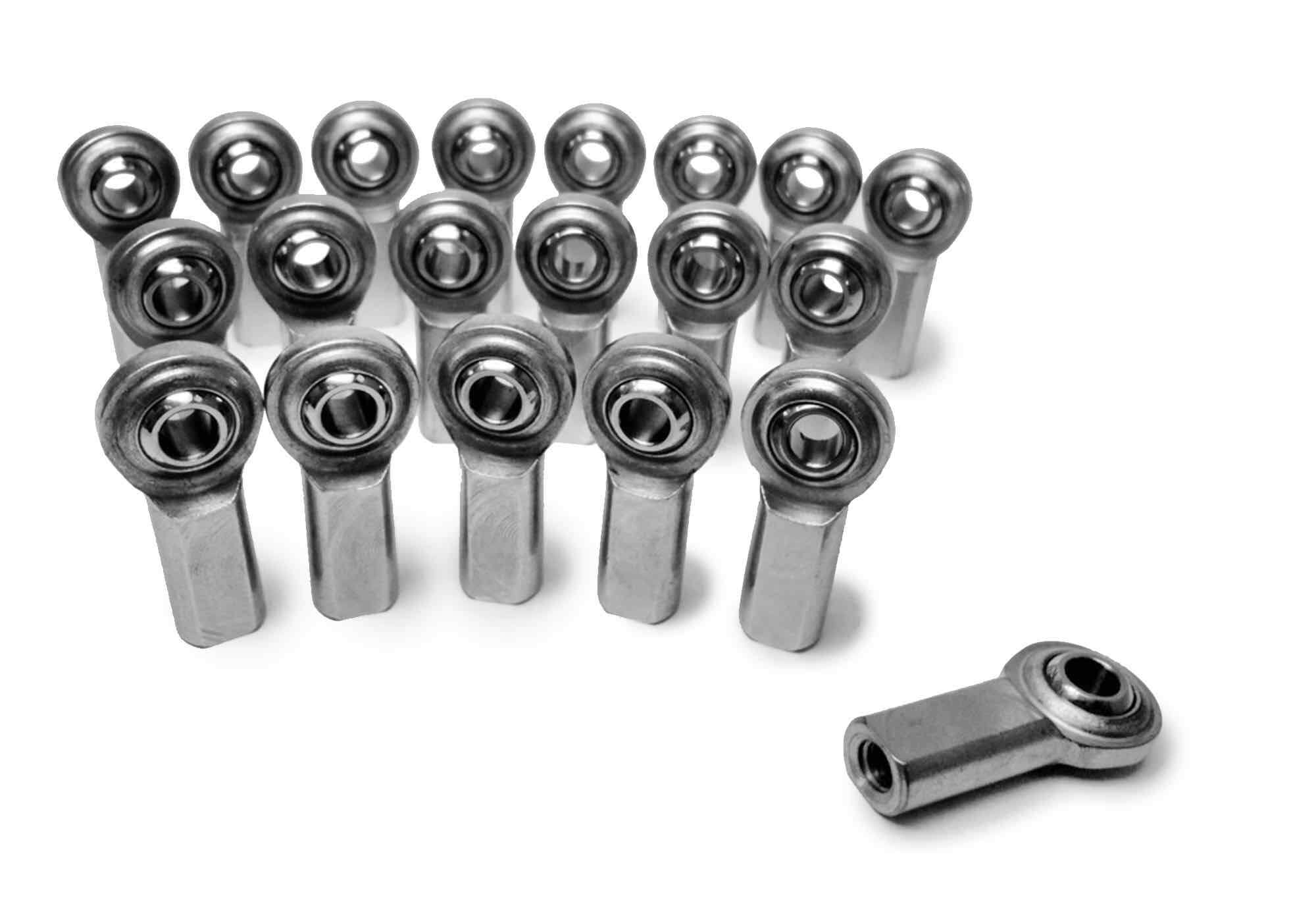 Steinjäger Metric Female Rod Ends Steel Housing, PTFE Race M8 x 1.25 RH ...