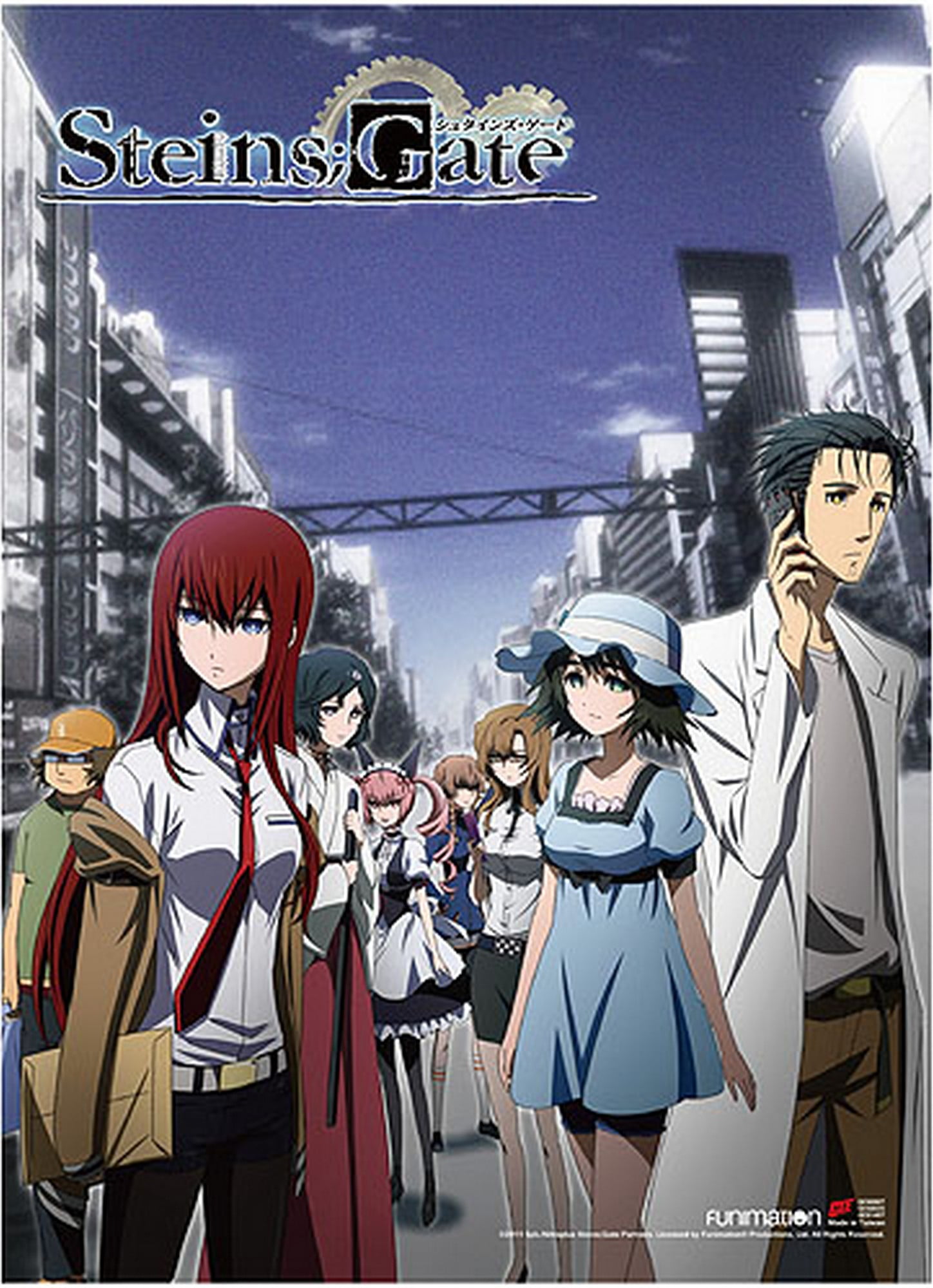 Steins;Gate- Key Art 2 Wall Scroll - Walmart.com