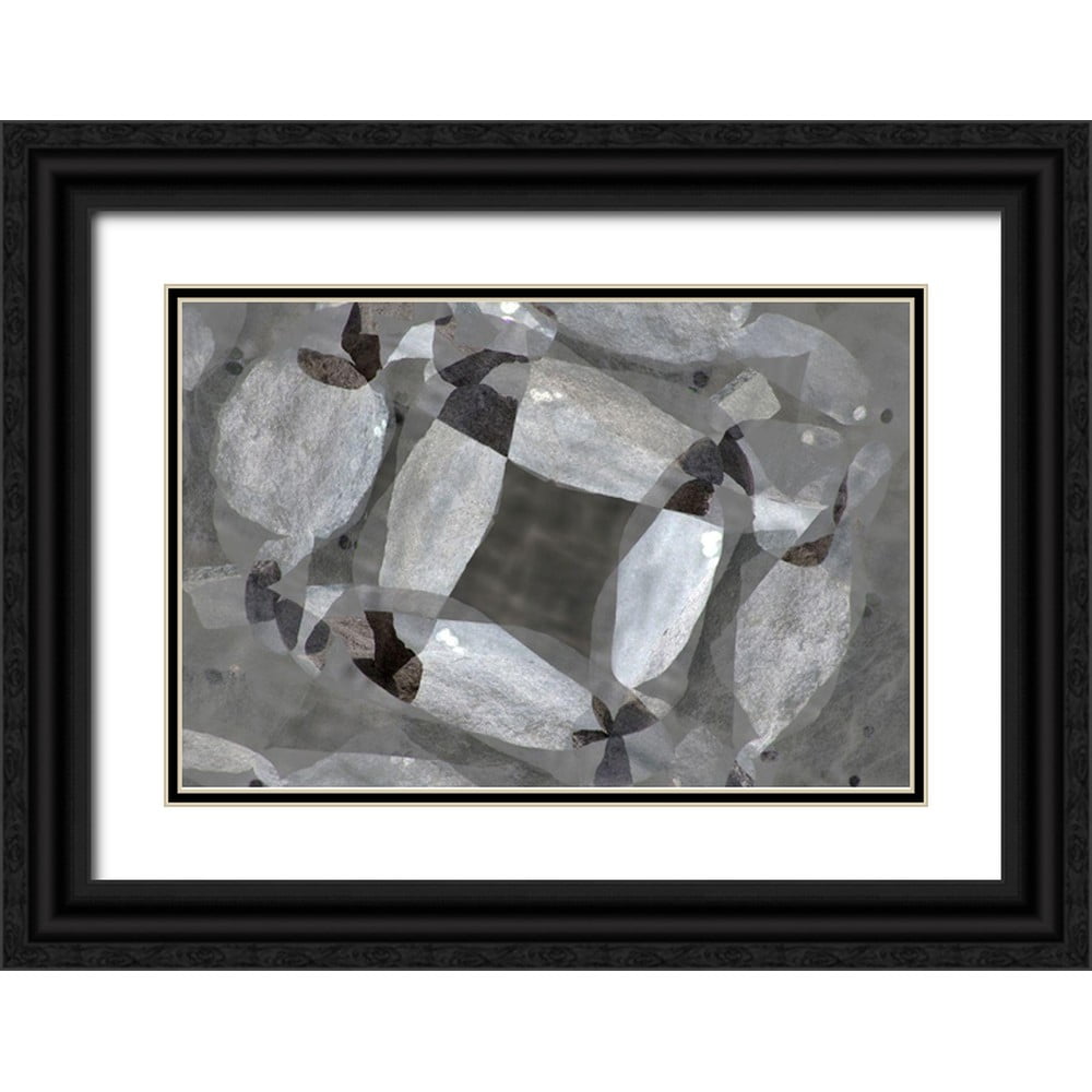Stelfox, Norm 14x11 Black Ornate Wood Framed with Double Matting Museum ...