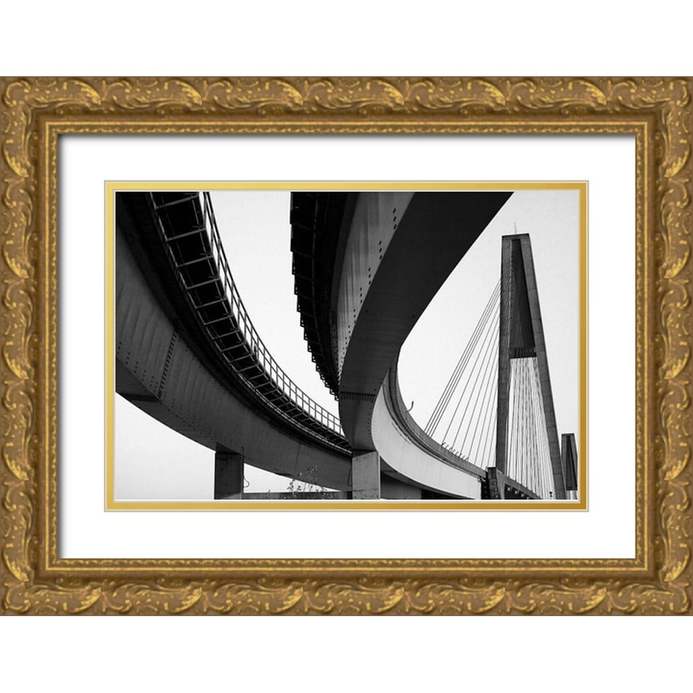 Stelfox, Norm 14x11 Gold Ornate Wood Framed with Double Matting Museum ...