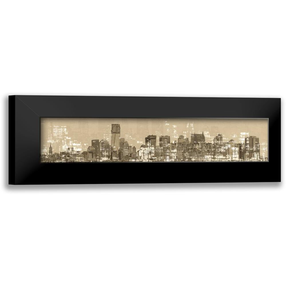 Stelfox, Norm 24x8 Black Modern Framed Museum Art Print Titled ...