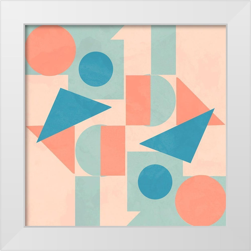 Stelfox, Norm 26x26 White Modern Wood Framed Museum Art Print Titled ...