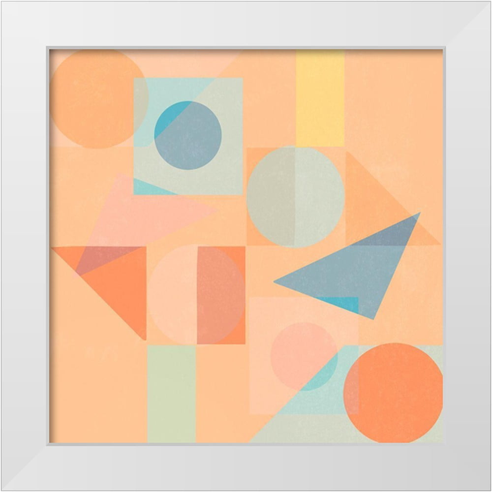 Stelfox, Norm 26x26 White Modern Wood Framed Museum Art Print Titled ...