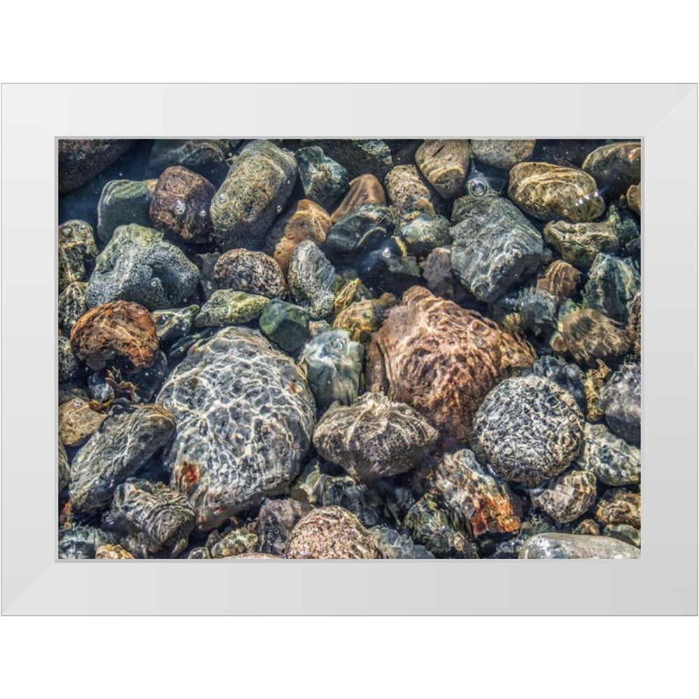 Stelfox, Norm 32x24 White Modern Wood Framed Museum Art Print Titled ...