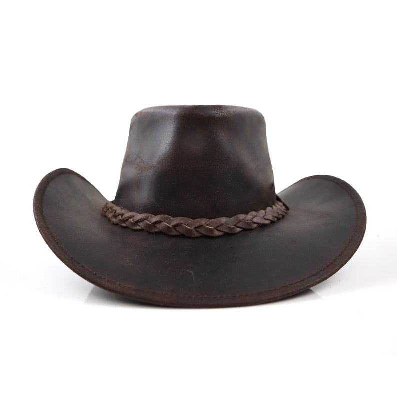 StellMan Classic Outback Leather Hat – Rugged Elegance for Every ...