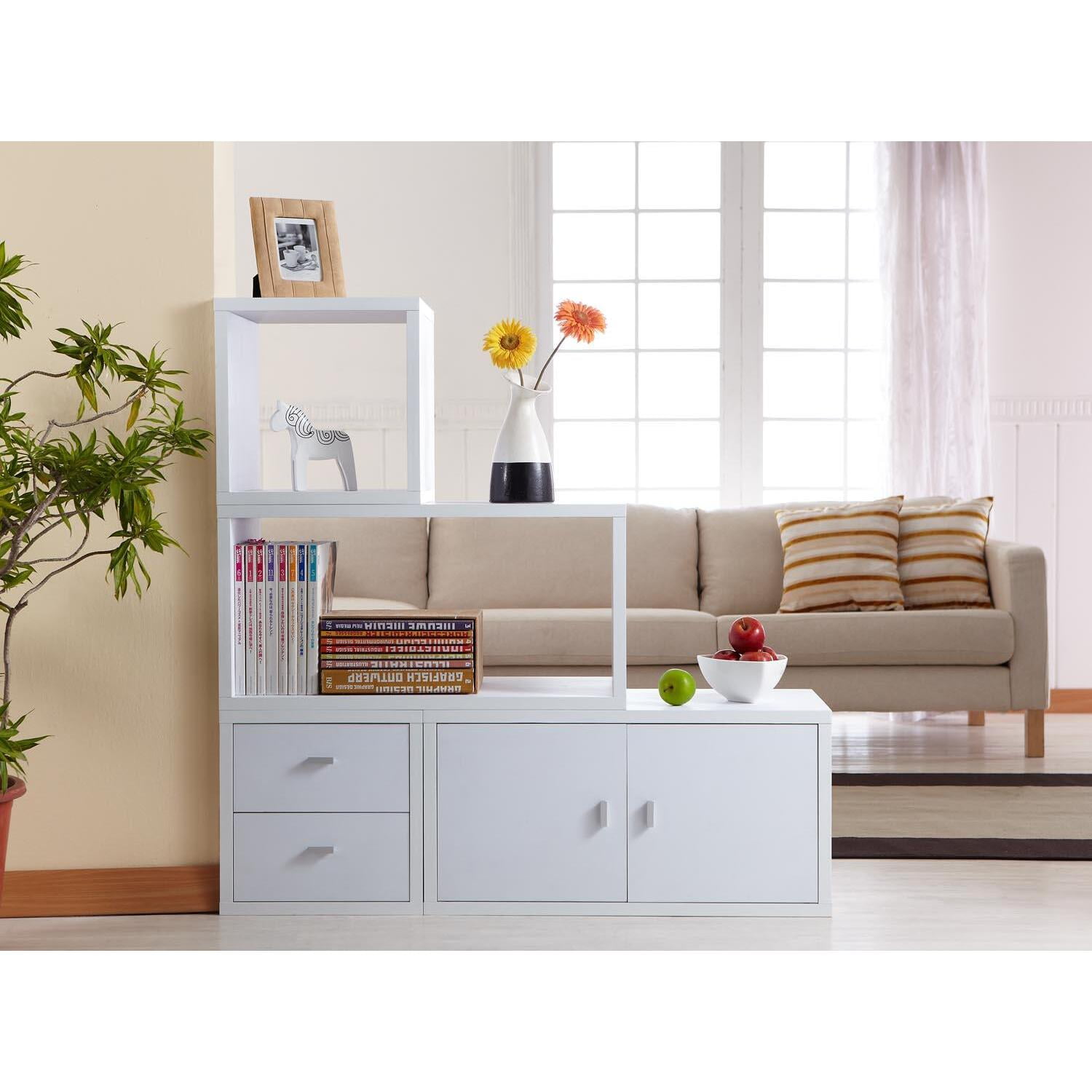 Stella 4-Piece Stackable Storage Unit - Walmart.com